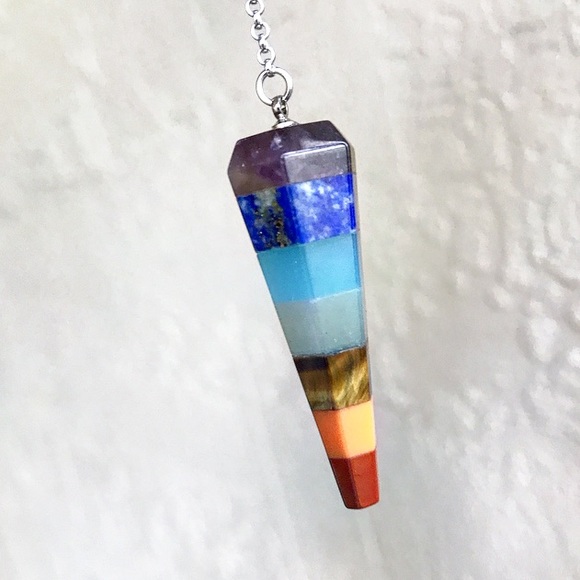 Silverskylight | Jewelry | Genuine Gemstones 7 Chakra Reiki Rainbow ...